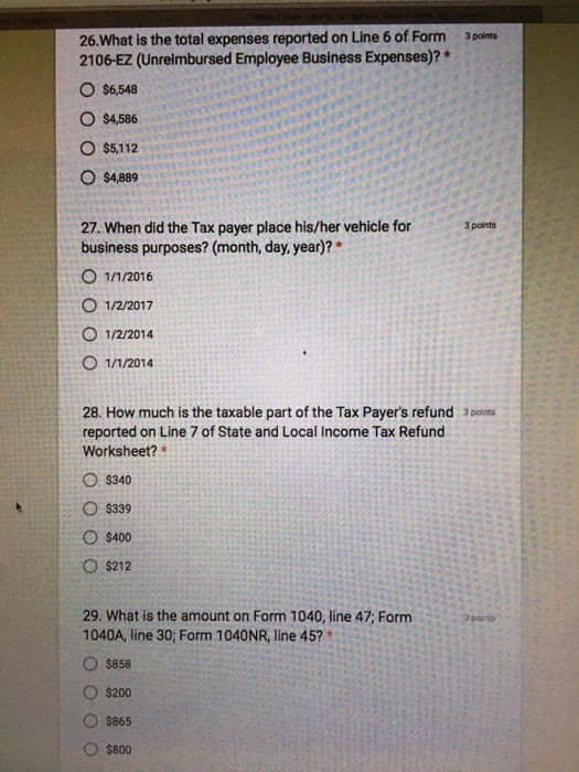 Solved PROBLEM 1 Gary M. Barone (SSN 032-54-8896, born | Chegg.com