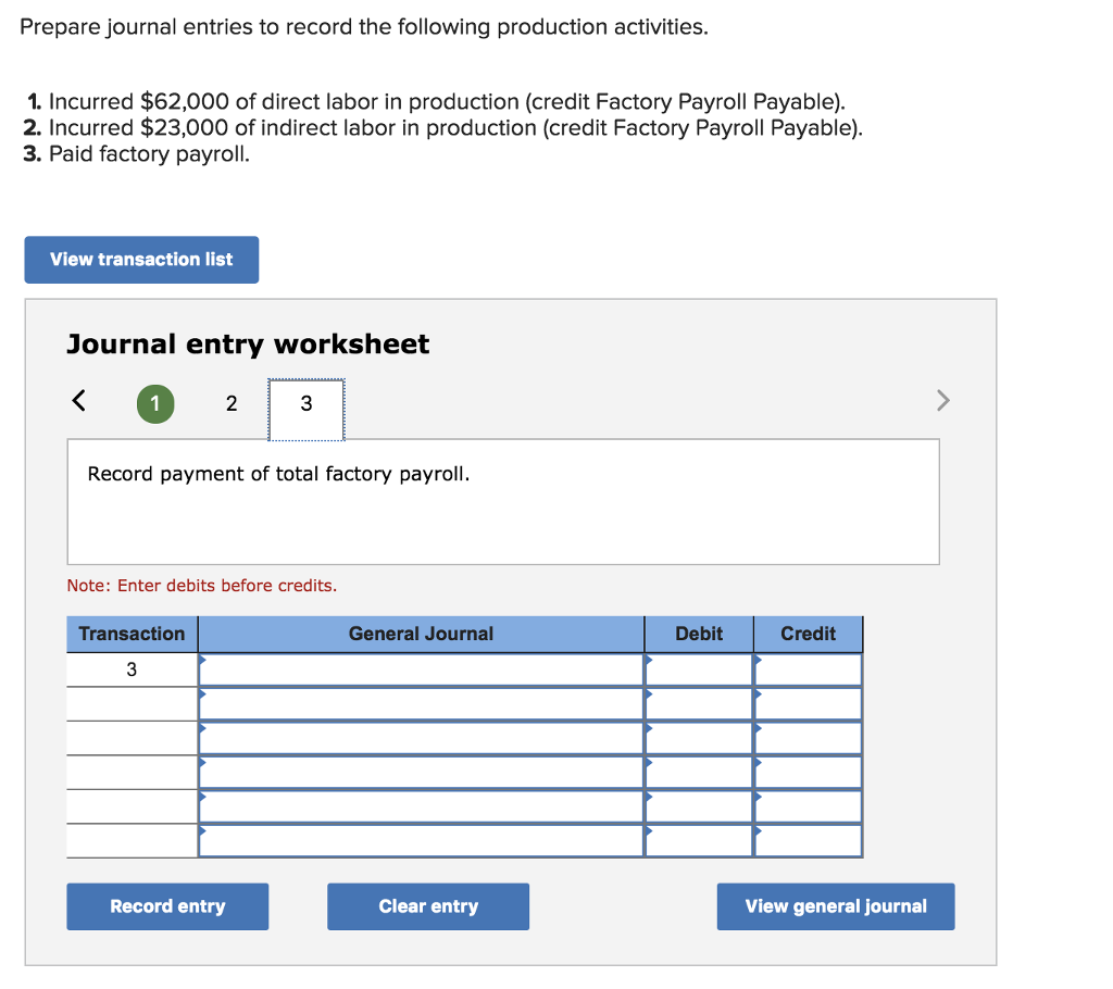Solved Prepare journal entries to record the following | Chegg.com