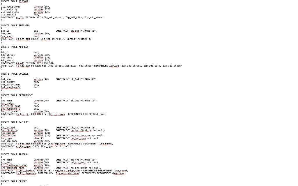 You will be using a SQL script for Oracle or PostGres | Chegg.com