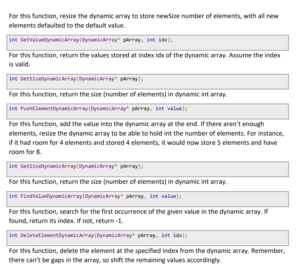 Data Structures Implementation - Total Points - 100 | Chegg.com
