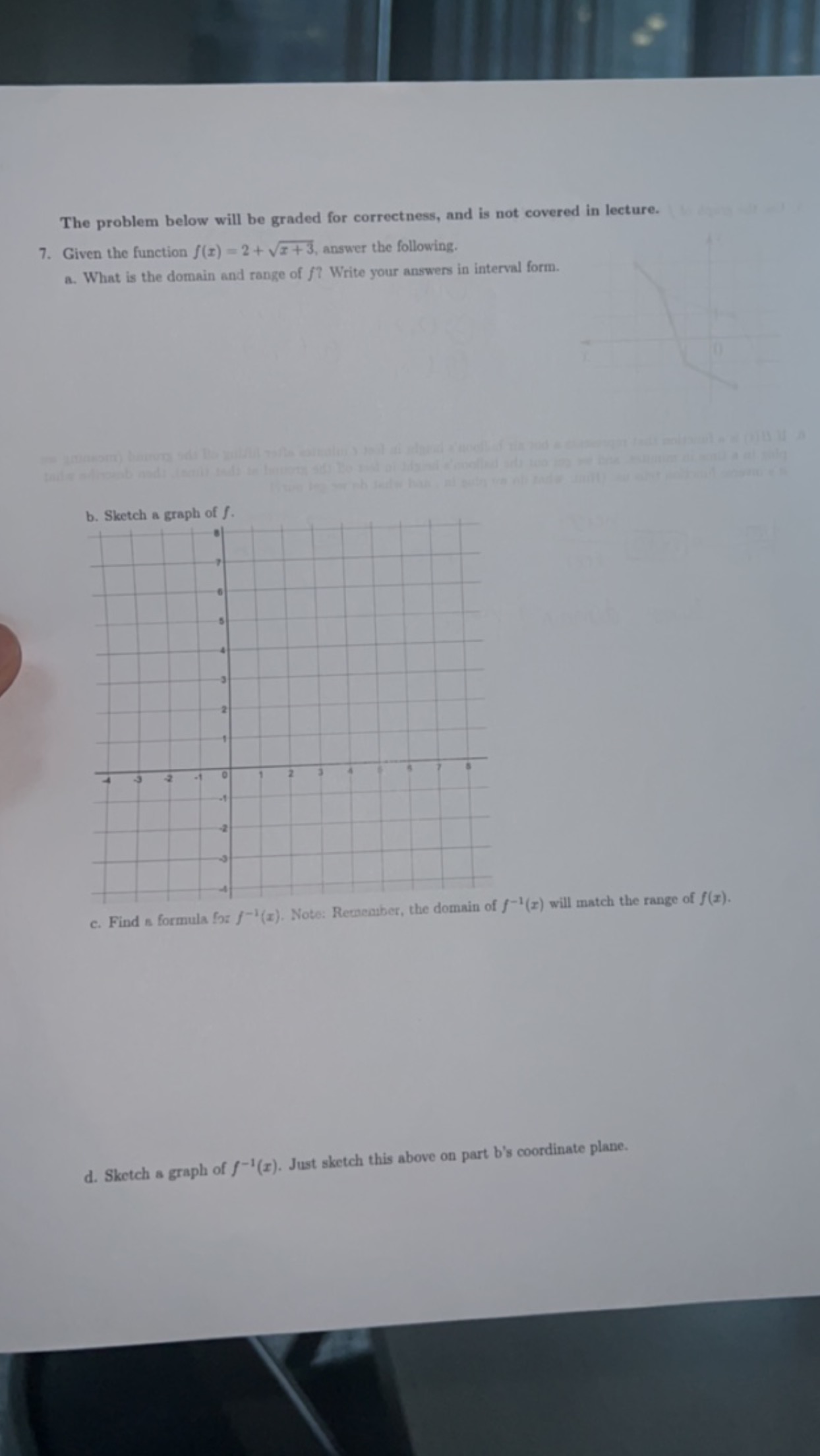 Solved The problem below will be graded for correctness, and | Chegg.com