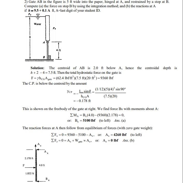 Solved Compute Ycp using integral notation Only..... | Chegg.com