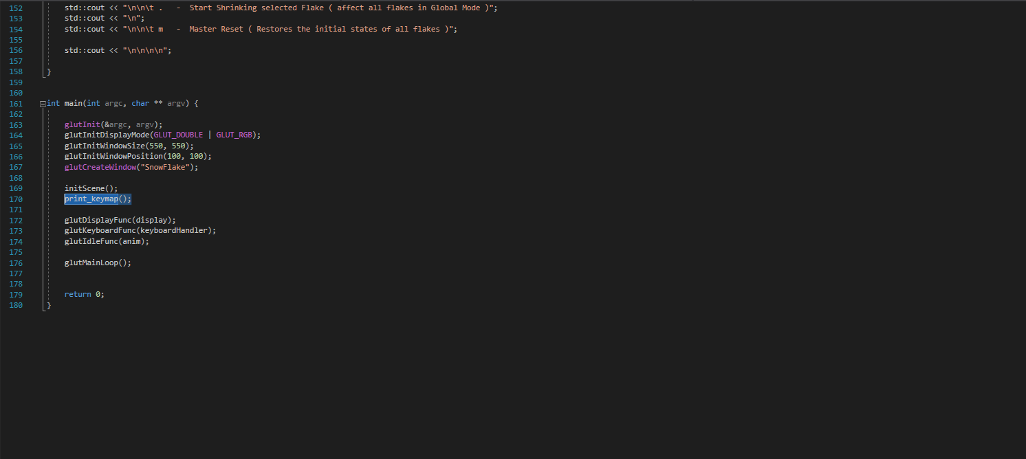 #include # #nclude const int FLAKE_COUNT =5; const | Chegg.com
