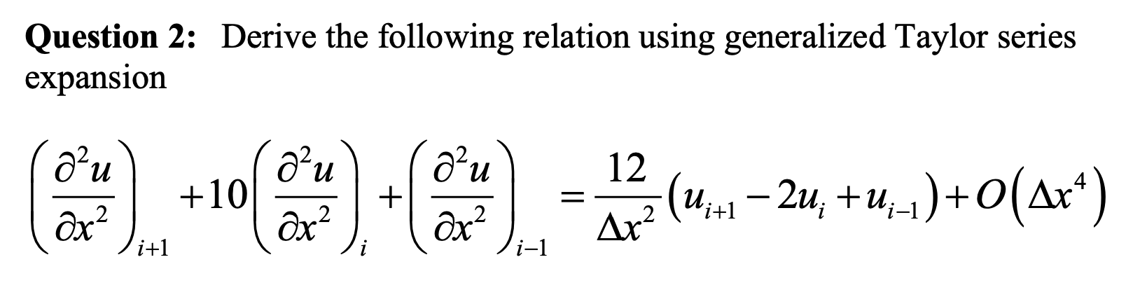 Solved Question 2: Derive the following relation using | Chegg.com