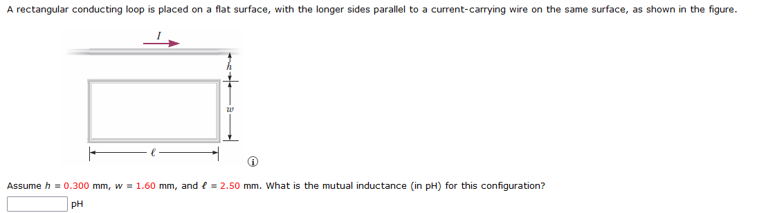Solved A rectangular conducting loop is placed on a flat | Chegg.com