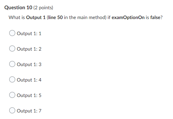 Solved onsider the following classes ExamMystery and | Chegg.com