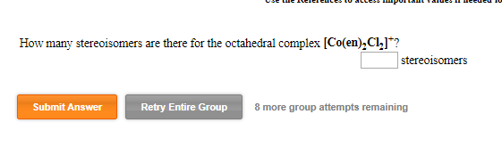 Solved The coordination complex, [Pt(NH),(ONO))", is one of | Chegg.com