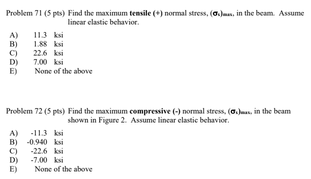 Solved 400 1b 800 lb h = 2.260 in. C8x13.7 L 1.52 in C1.786 | Chegg.com