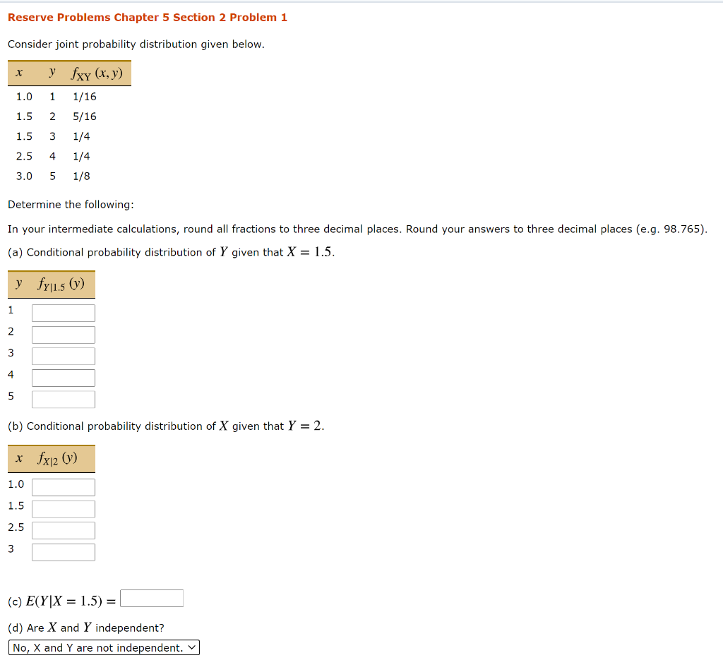 Solved Reserve Problems Chapter 5 Section 2 Problem 1 | Chegg.com