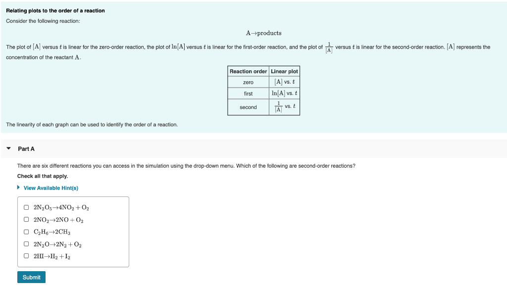 Solved Part A The rate constant for a certain reaction is k | Chegg.com