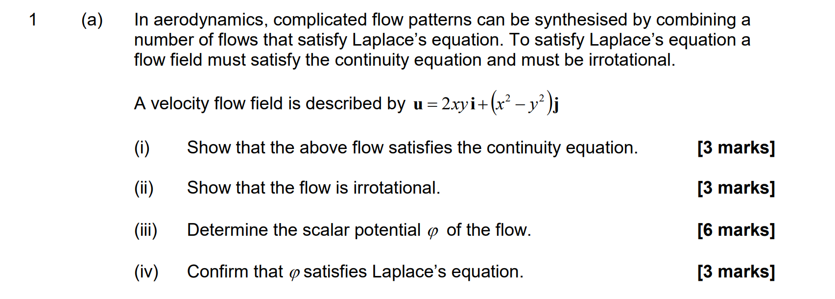 Solved In aerodynamics, complicated flow patterns can be | Chegg.com