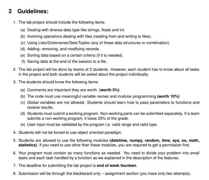 Solved Develop a menu driven complete program that can | Chegg.com