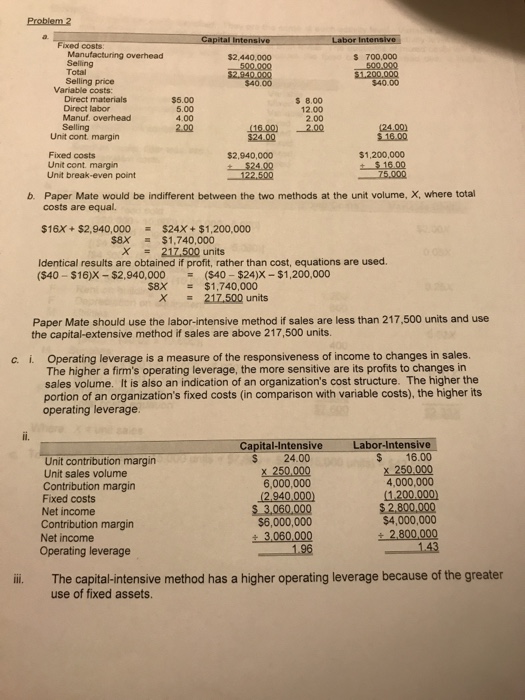 Solved Font Paragraph Assume Paper Mate company is planning | Chegg.com