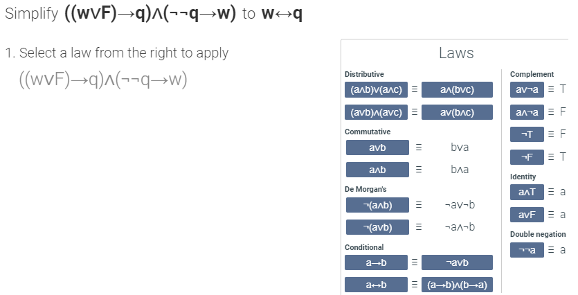 Solved How do you Reduce the proposition using laws, | Chegg.com