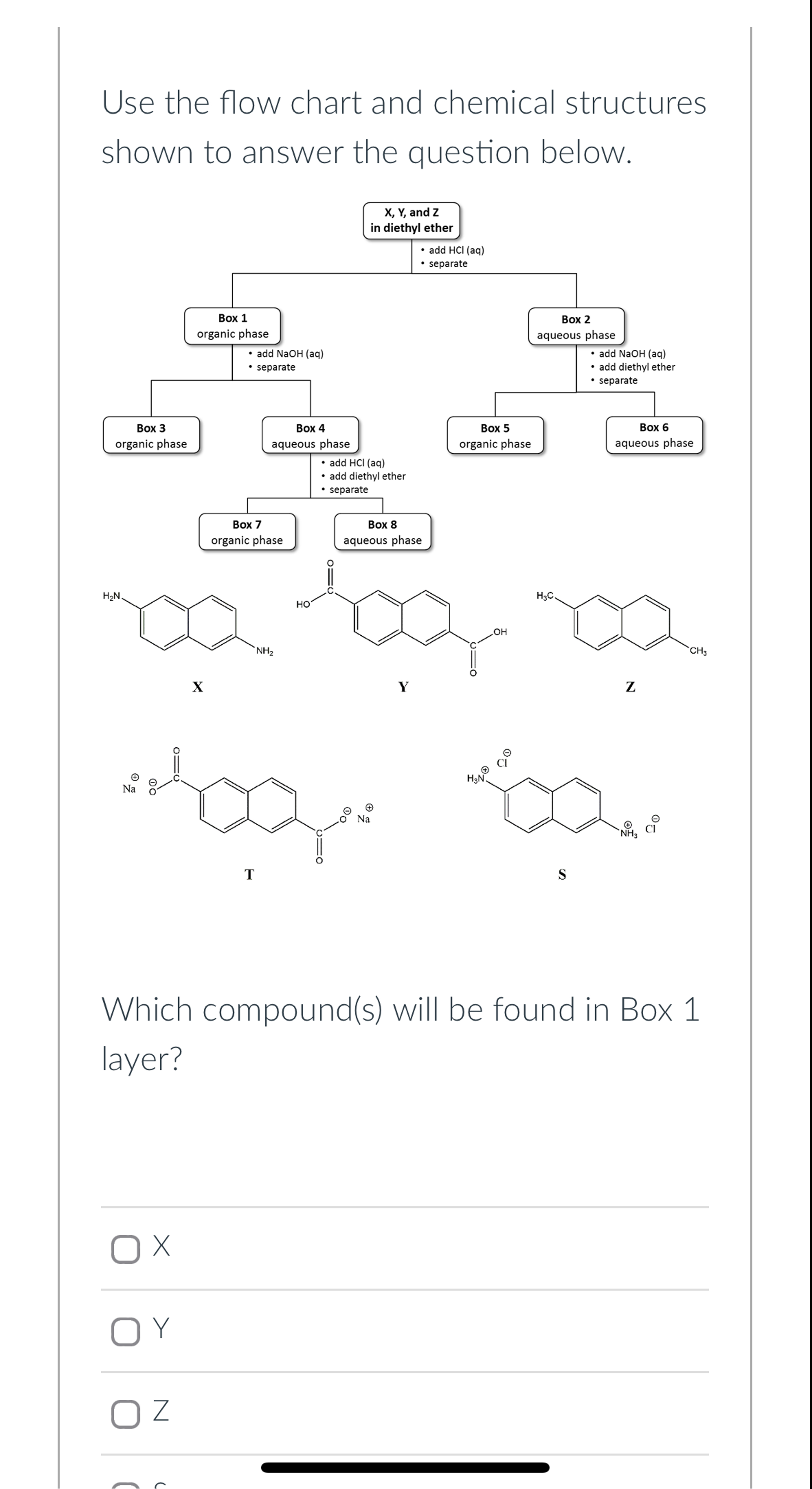 Solved Use the flow chart and chemical structuresshown to | Chegg.com