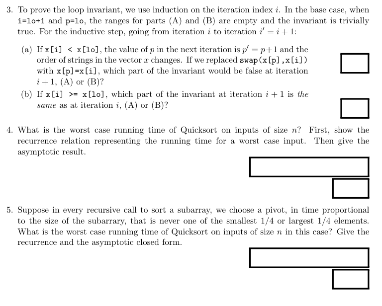 Quicksort. In practice, quicksort is one of the | Chegg.com