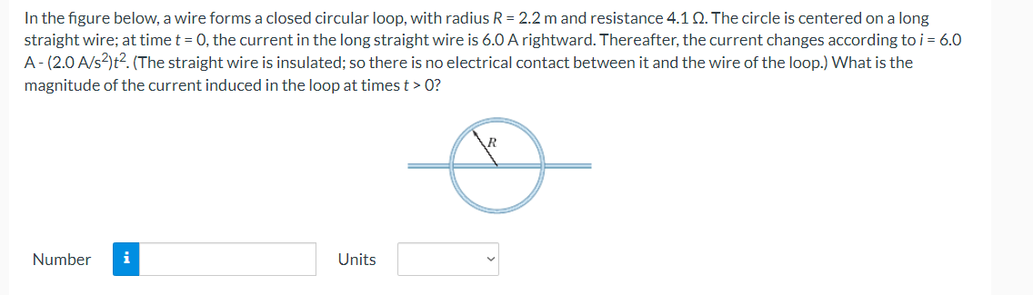 Solved In the figure below, a wire forms a closed circular | Chegg.com