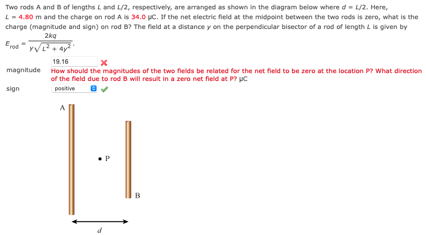 Solved Two rods A and B of lengths L and L/2, respectively, | Chegg.com