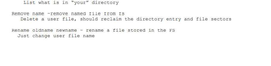 Solved Description: You will develop and implement a small | Chegg.com