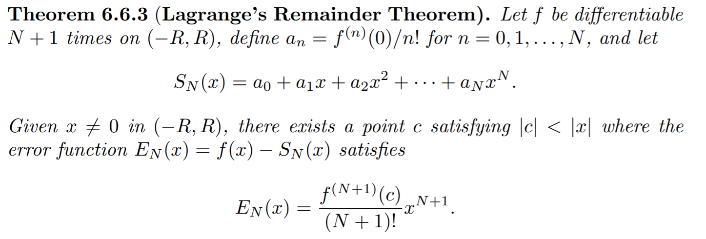 Solved Using Taylor Polynomials and Lagrange's remainder | Chegg.com