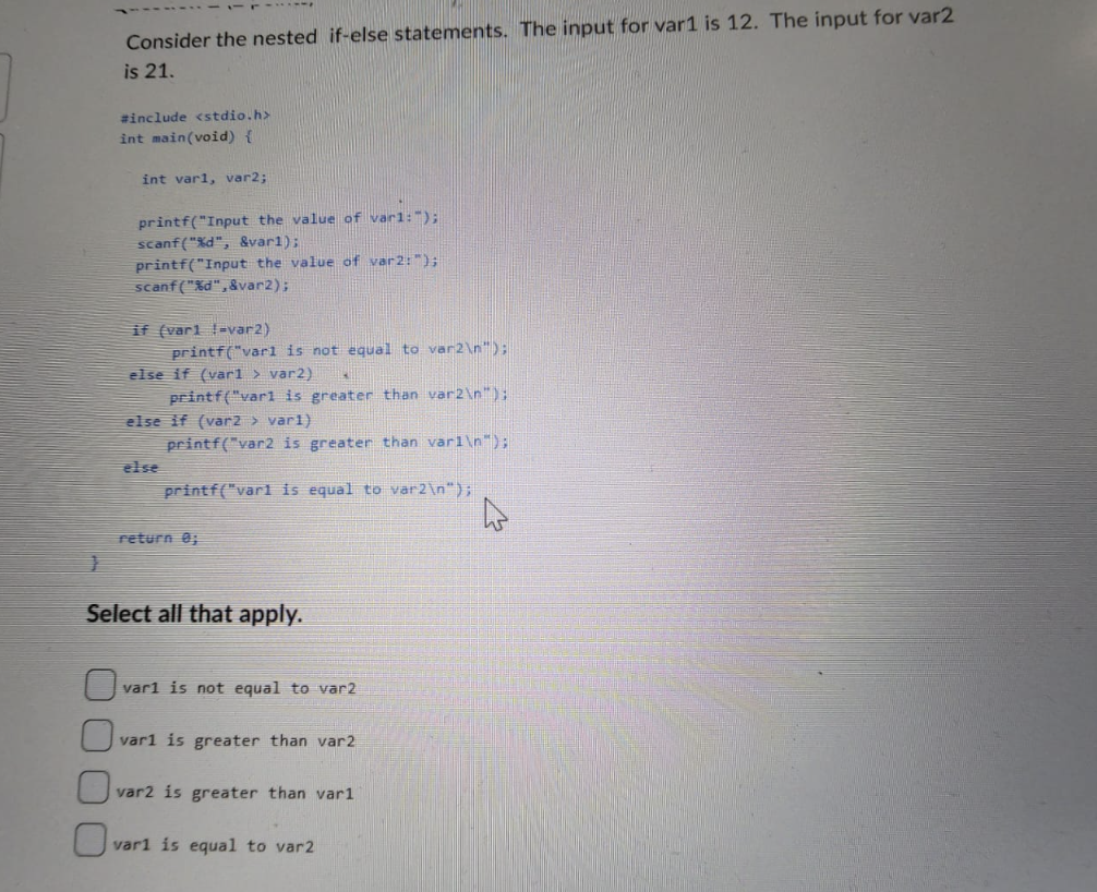 Solved Question 11 (2 points) What is the final value of | Chegg.com