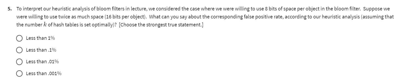 1. Suppose you implement the functionality of a | Chegg.com