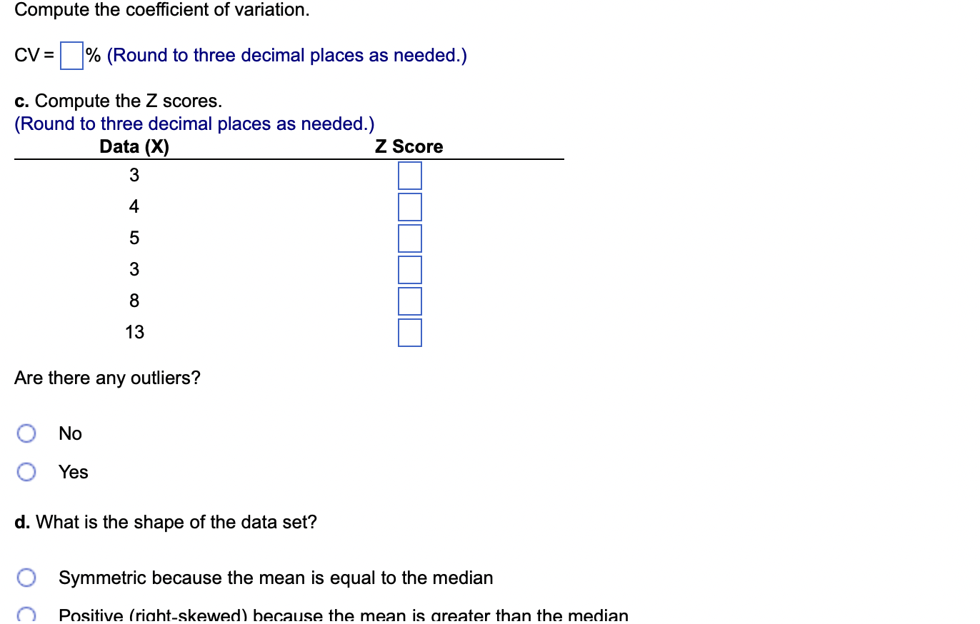 Solved The following set of data is from a sample of n=6. | Chegg.com