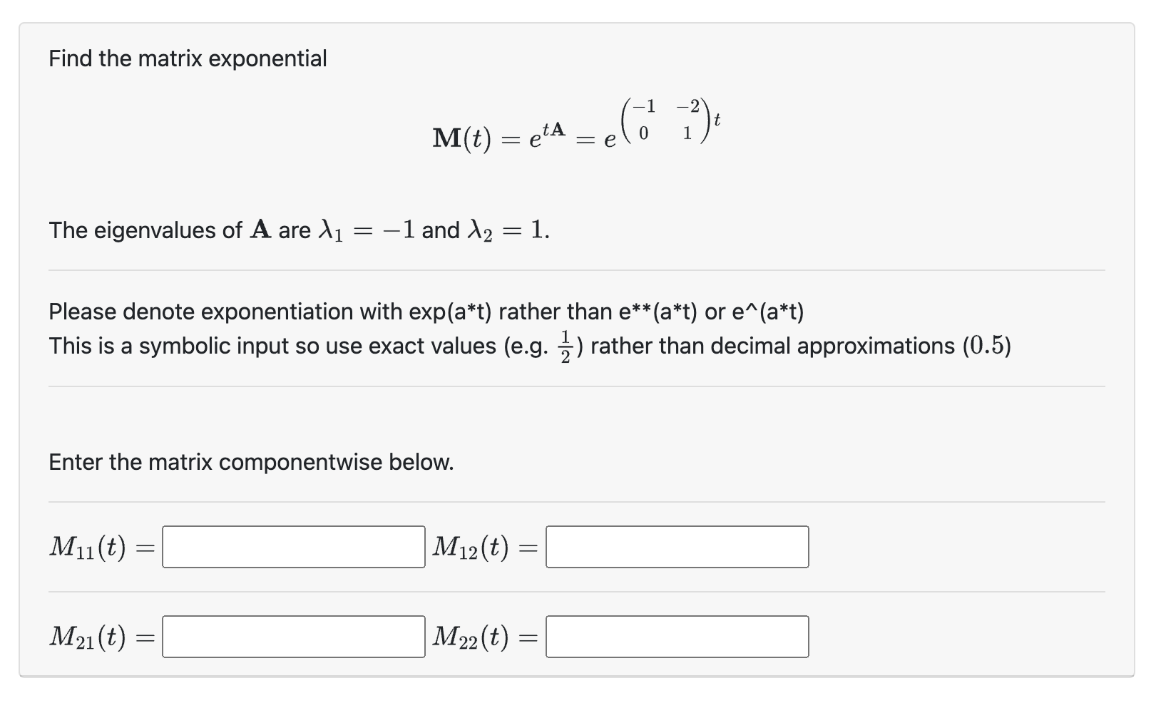 Solved Find the matrix | Chegg.com