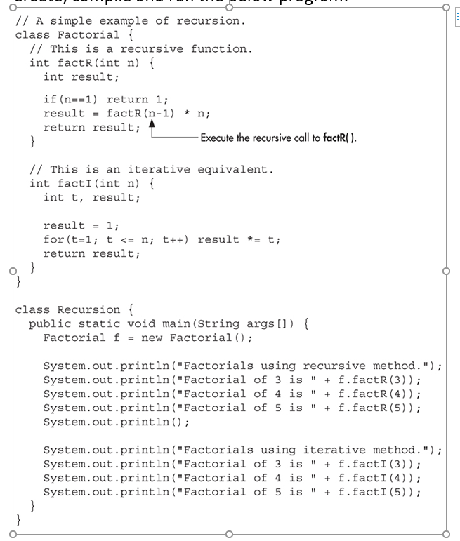 Solved Java Please Answer A To F A Explain The 