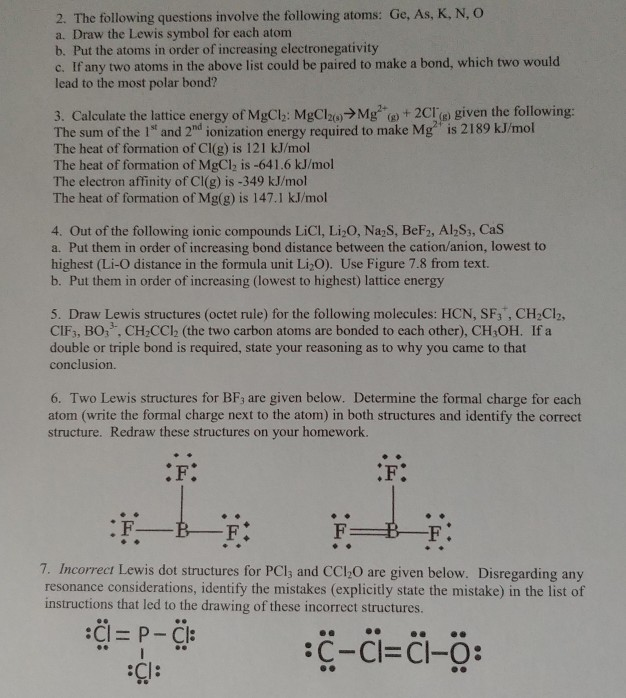 Mgcl2 Lewis Dot Structure
