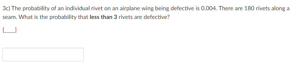 Solved 3) Binomial Distribution 3a) For a fair six-sided | Chegg.com