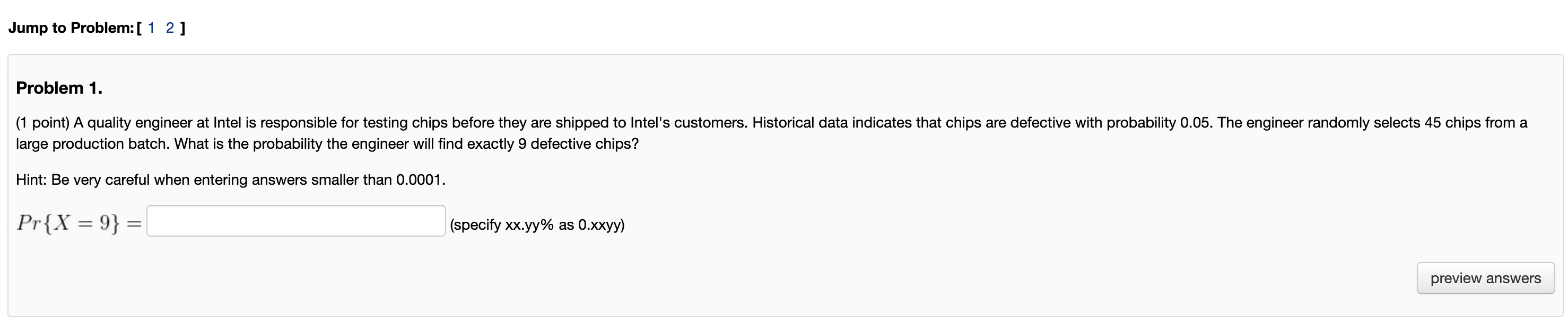Solved large production batch. What is the probability the | Chegg.com
