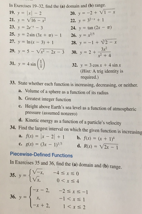 Solved I need some help with my pre-calc class HW. 18 | Chegg.com
