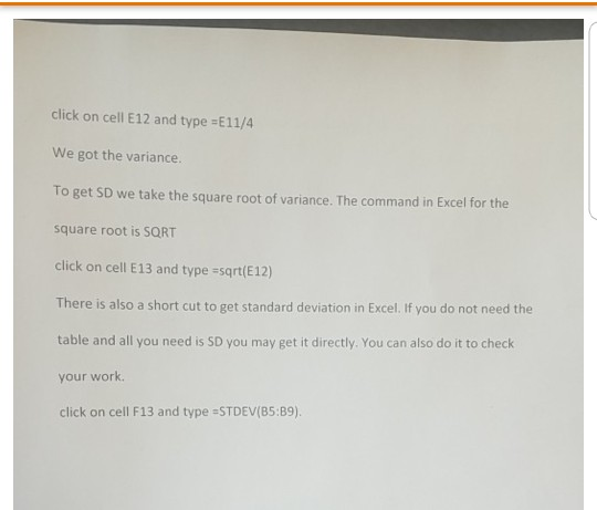 Solved Open the Excel program Suppose we want to know the | Chegg.com