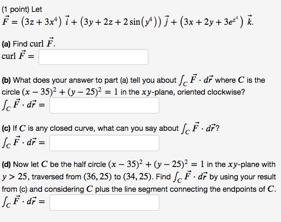 (1 point) Let | Chegg.com