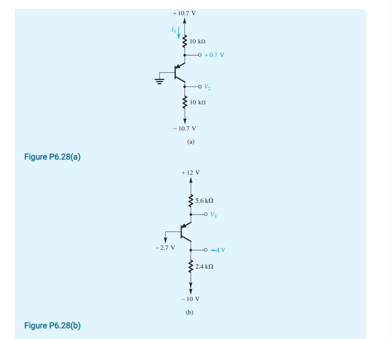 Solved 6.28 For the circuits in Fig. P6.28(a), (b), (c), and | Chegg.com