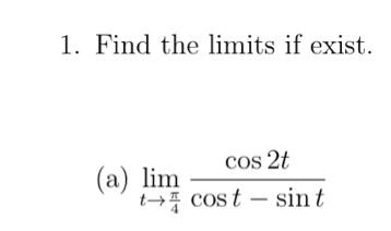 Solved How do we prove and check if the limit exists based | Chegg.com