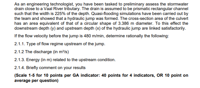Solved As an engineering technologist, you have been tasked | Chegg.com