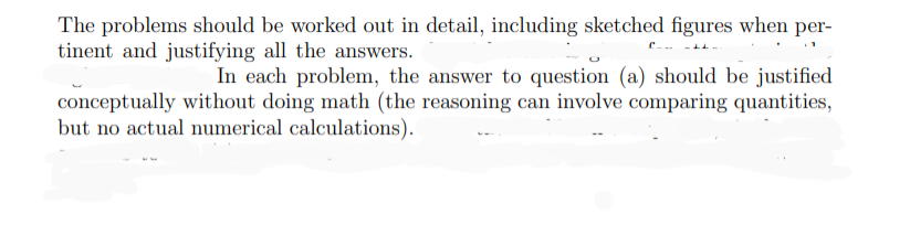 Solved The problems should be worked out in detail, | Chegg.com