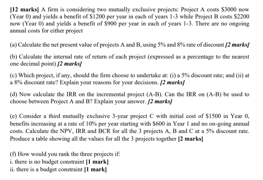 Solved ANSWER ALL QUESTIONS IN AN EXCEL SPREADSHEET (ONE | Chegg.com