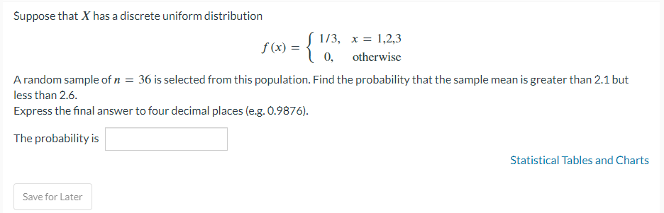 Solved Suppose that X has a discrete uniform distribution | Chegg.com