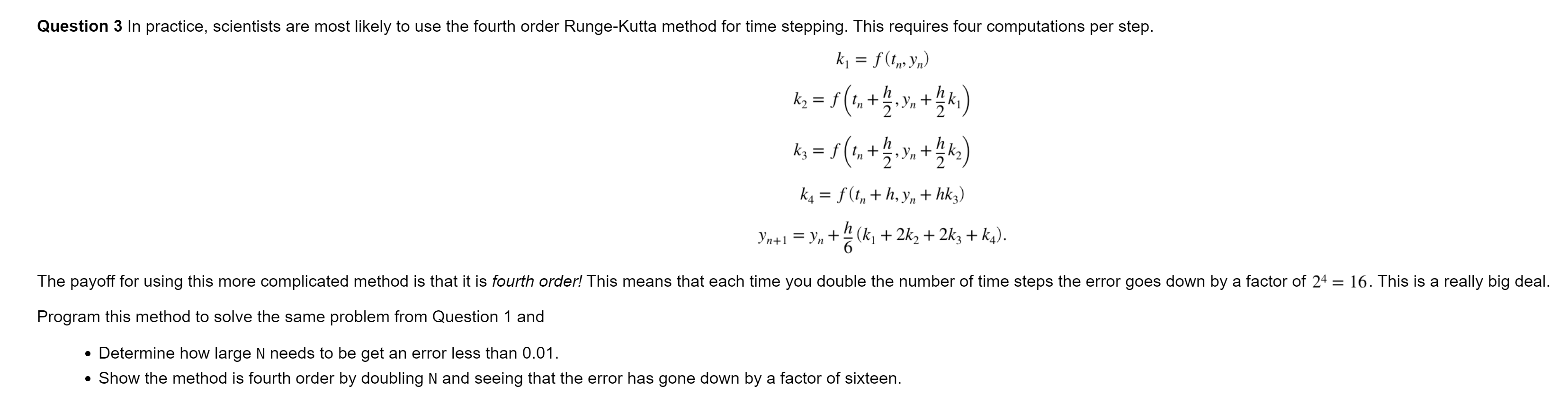 Solved Question 1: Apply the Euler method to solve = (y2 - | Chegg.com