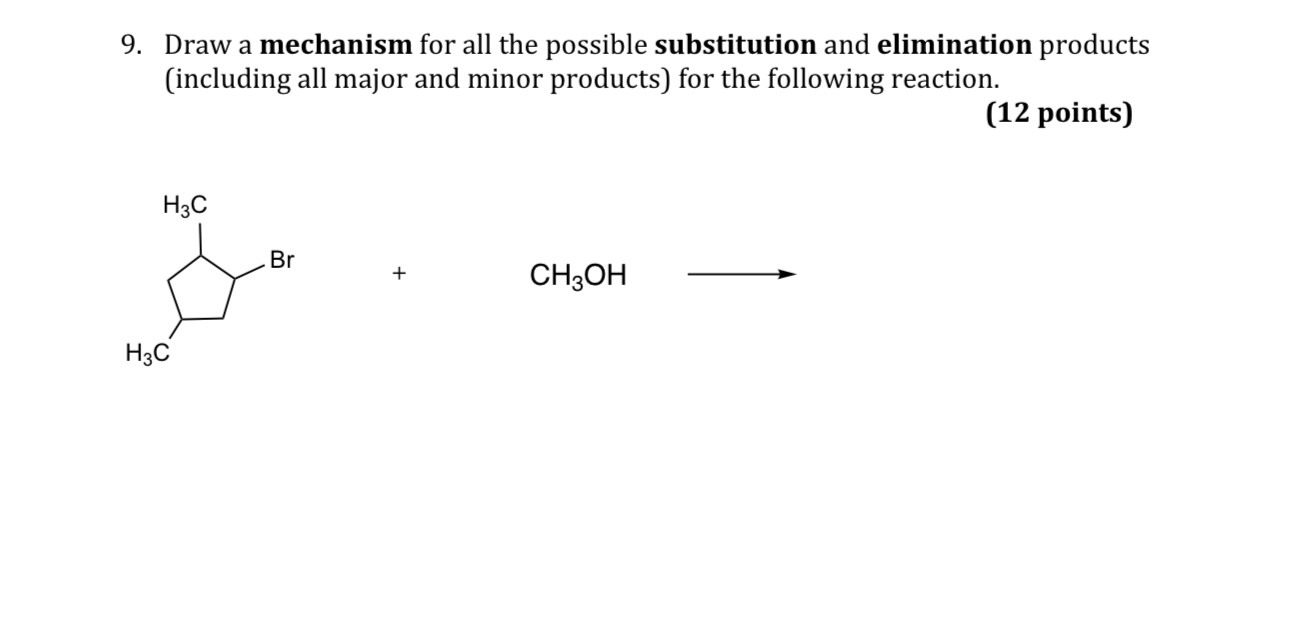 Solved Show me the steps to solve Draw a mechanism for all | Chegg.com