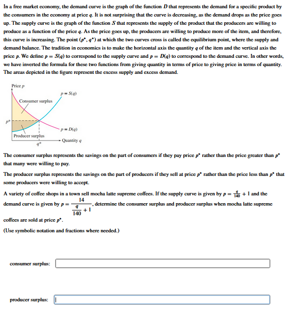 Solved In a free market economy, the demand curve is the | Chegg.com