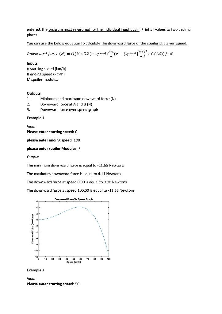 Assignment One Description SIT172 Programming for | Chegg.com