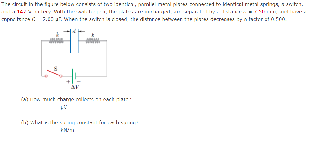 Solved The circuit in the figure below consists of two | Chegg.com