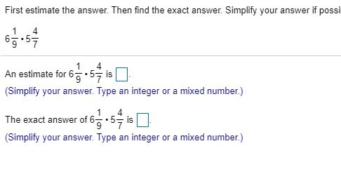 Solved First estimate the answer. Then find the exact | Chegg.com