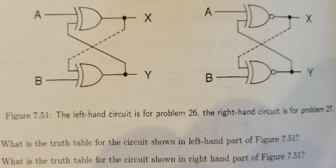 Solved A A-- Х X Y Y B B- Figure 7.51: The left-hand circuit | Chegg.com