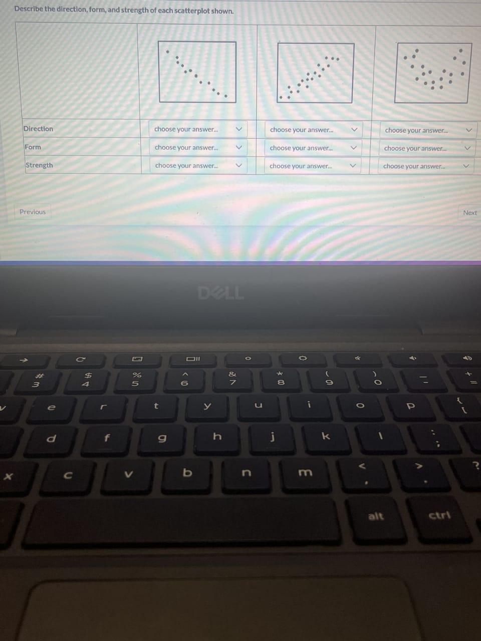 Solved Describe the direction, form, and strength of each | Chegg.com