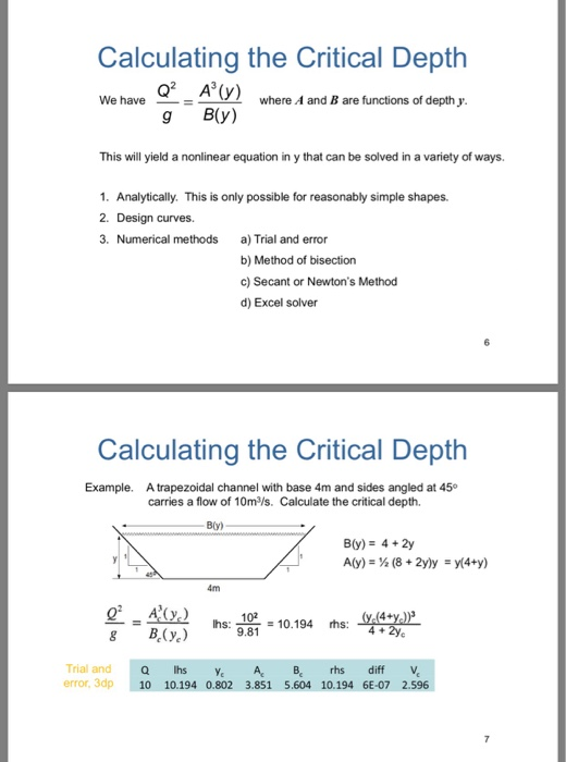 Solved A long 1.5m circular concrete pipe with Manning’s n = | Chegg.com